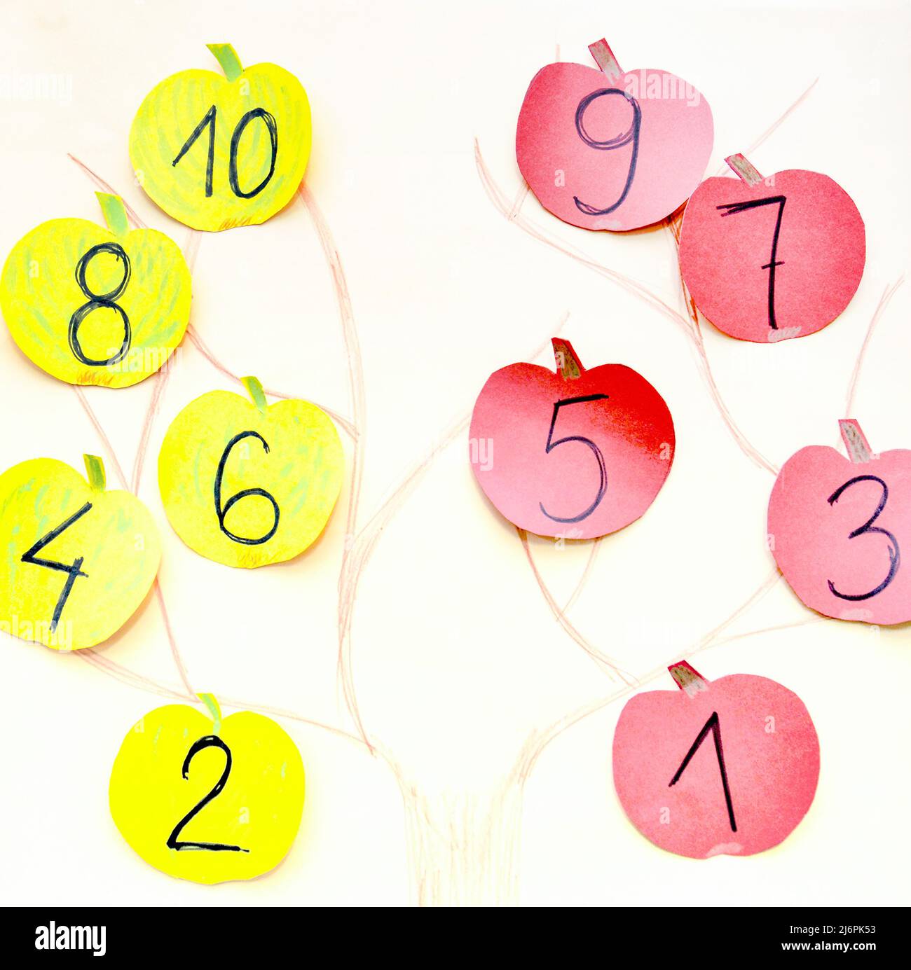 Apple numbers hi-res stock photography and images - Alamy