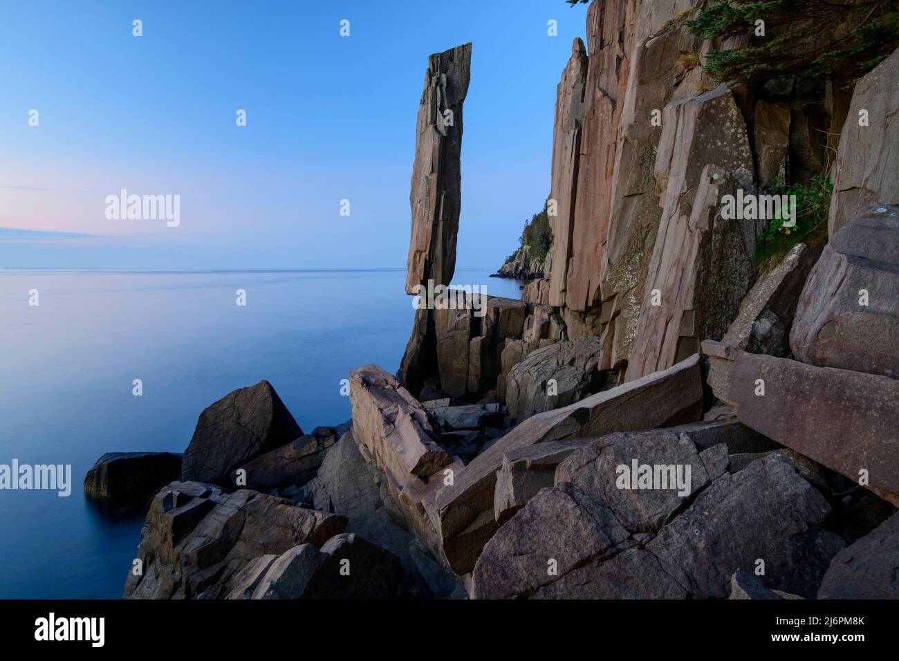 Canada, Maritimes, Digby County, Digby Neck, Bay of Fundy, Balanced ...