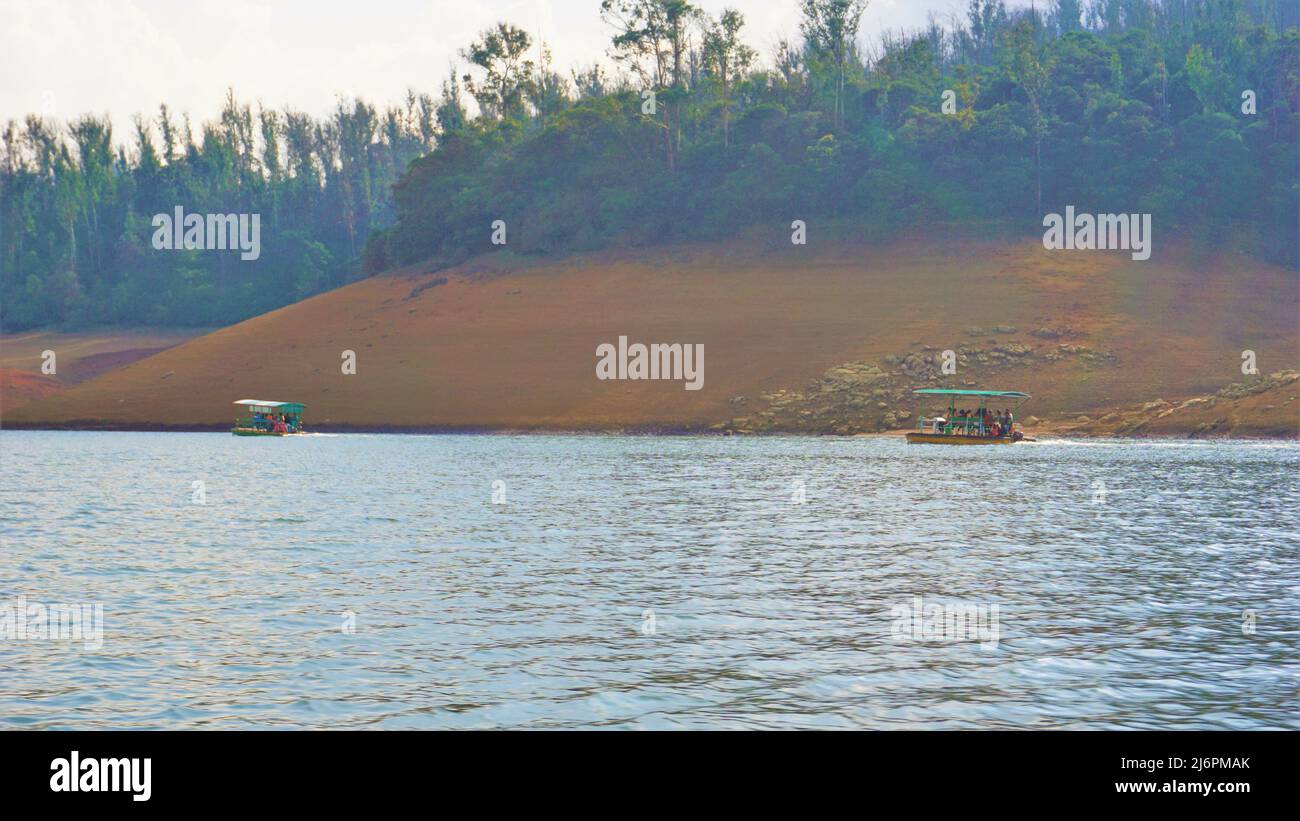 Ooty,Tamilnadu,India-April 30 2022: Tourists enjoying boating ride in ...