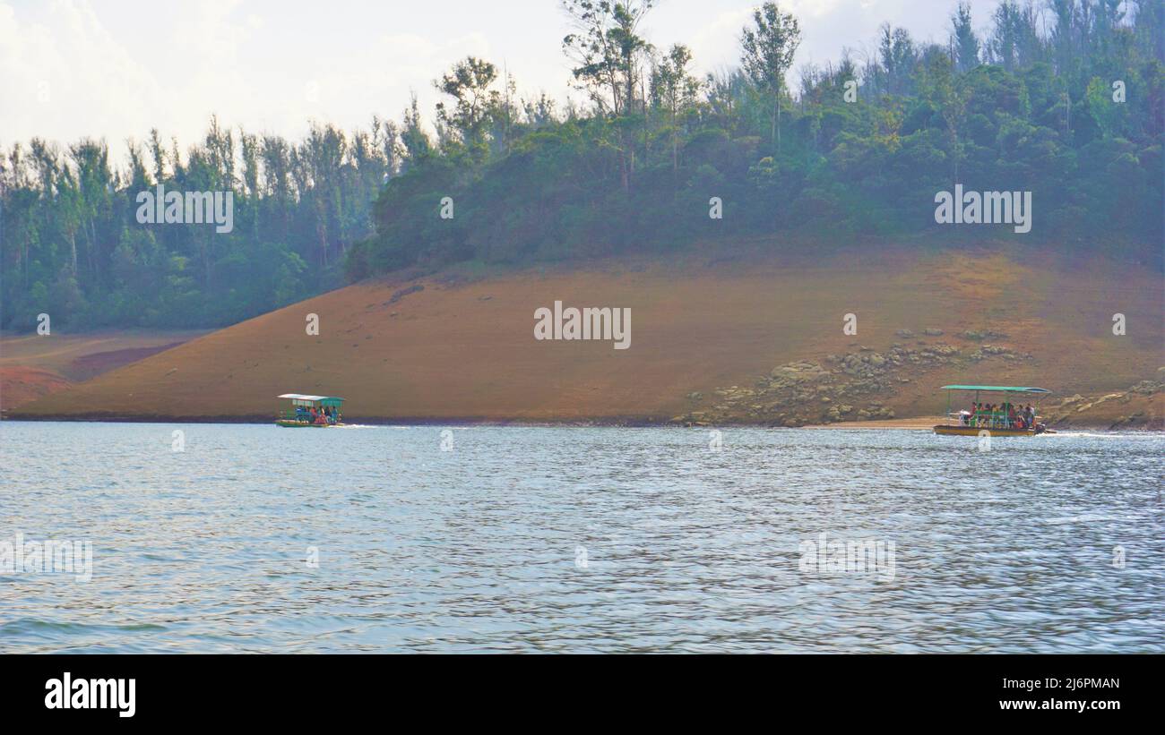 Ooty,Tamilnadu,India-April 30 2022: Tourists enjoying boating ride in ...