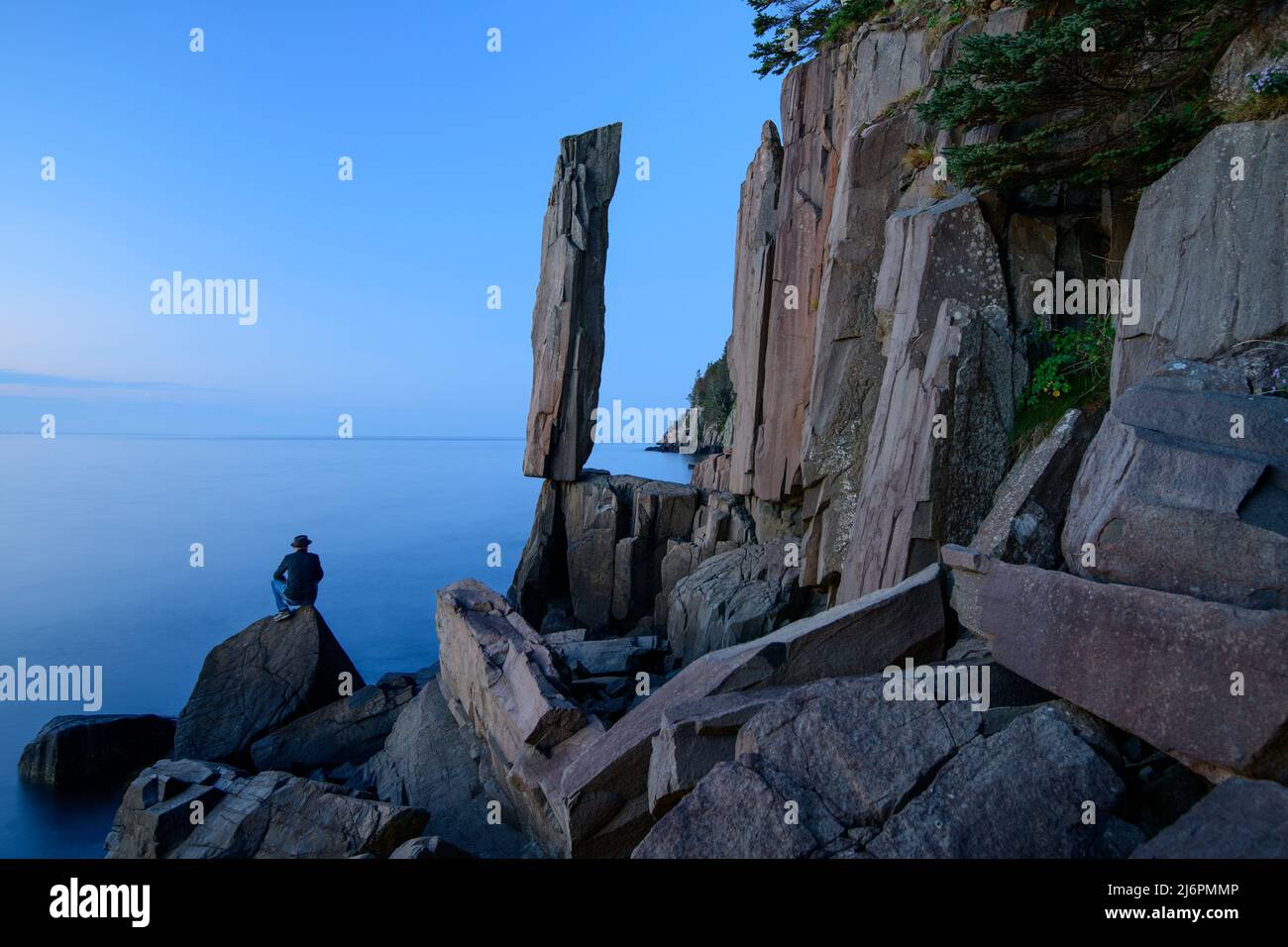 Canada, Maritimes, Digby County, Digby Neck, Bay of Fundy, Balanced ...