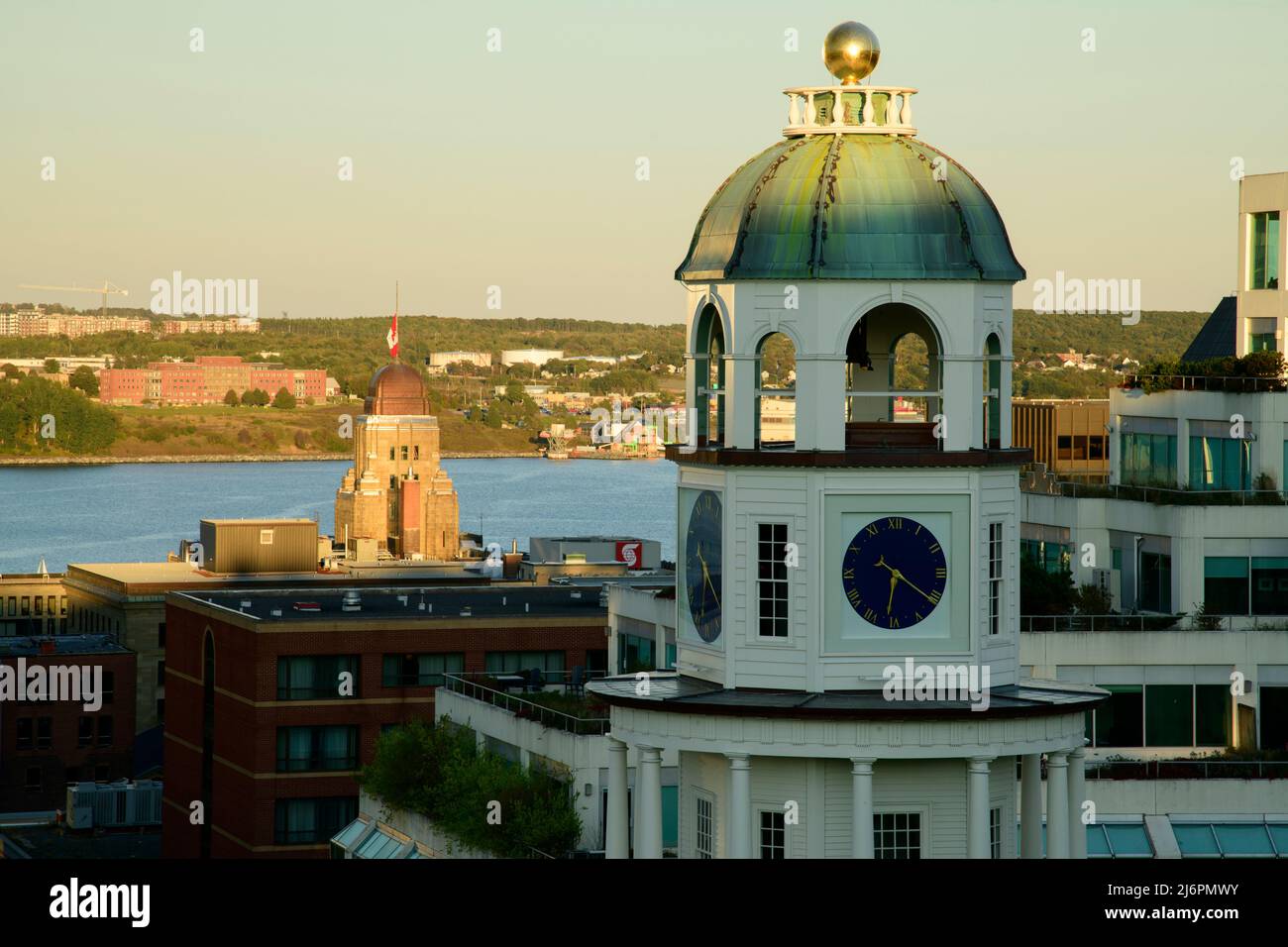 Canada, Nova Scotia, Halifax, Old Town Clock Stock Photo - Alamy