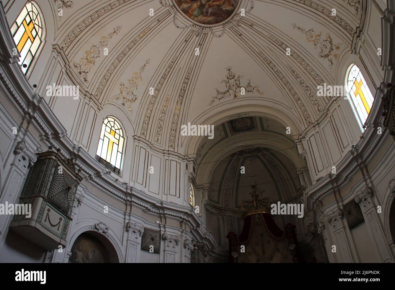 baroque church (st joseph) in ragusa in sicily (italy Stock Photo - Alamy