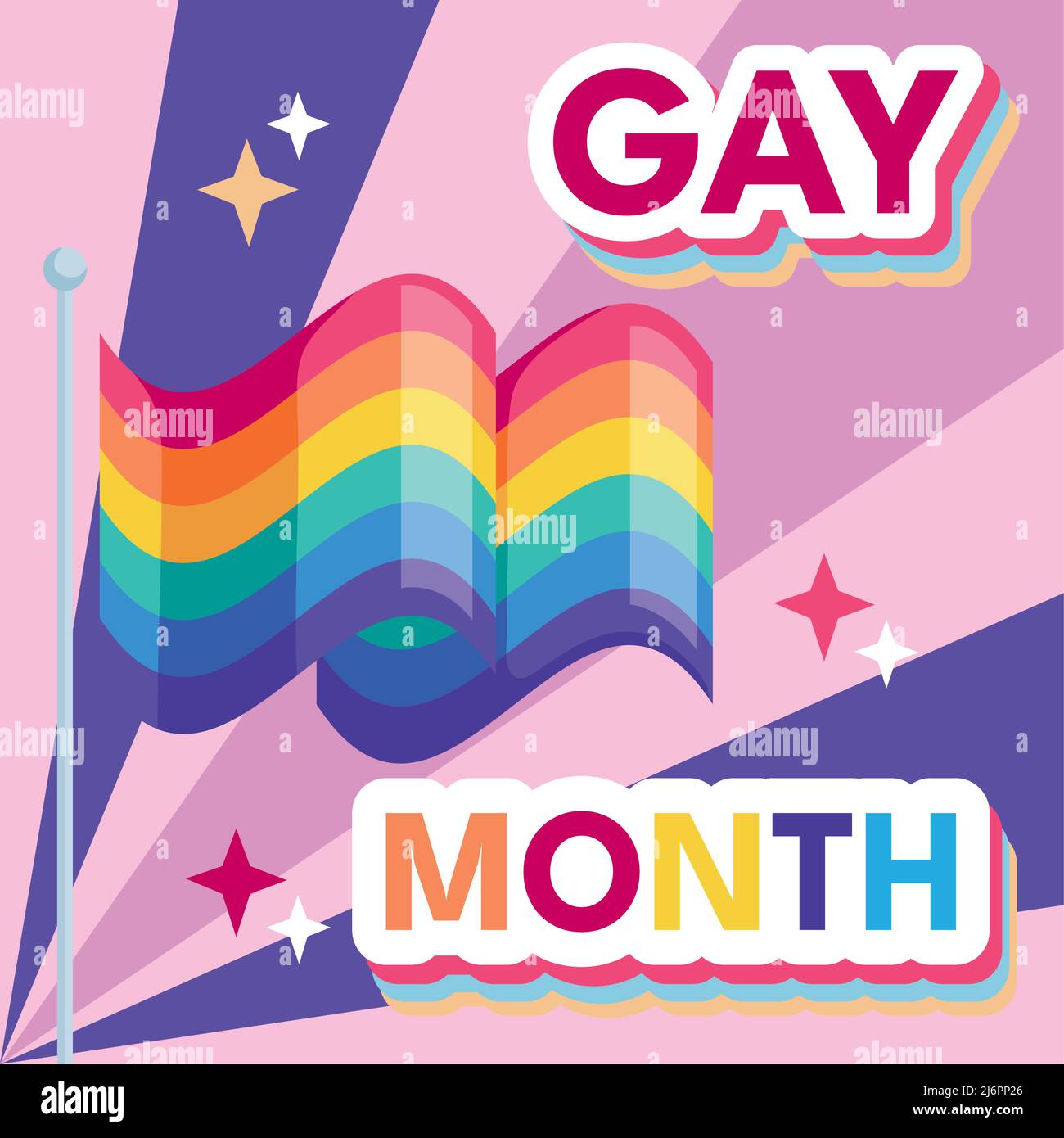 June pride month Stock Vector Images - Alamy