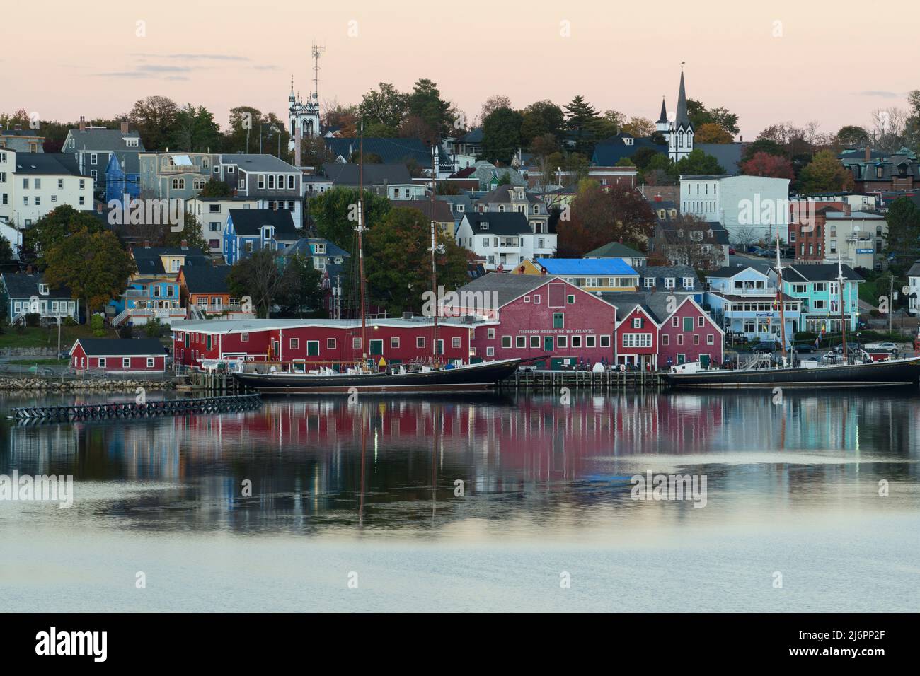 Canada; Maritimes, Nova Scotia; Lunenburg County;Lunenburg Stock Photo ...