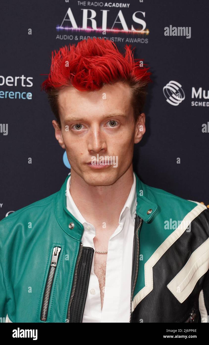 Jack Saunders arriving for the Audio and Radio Industry Awards (Arias ...