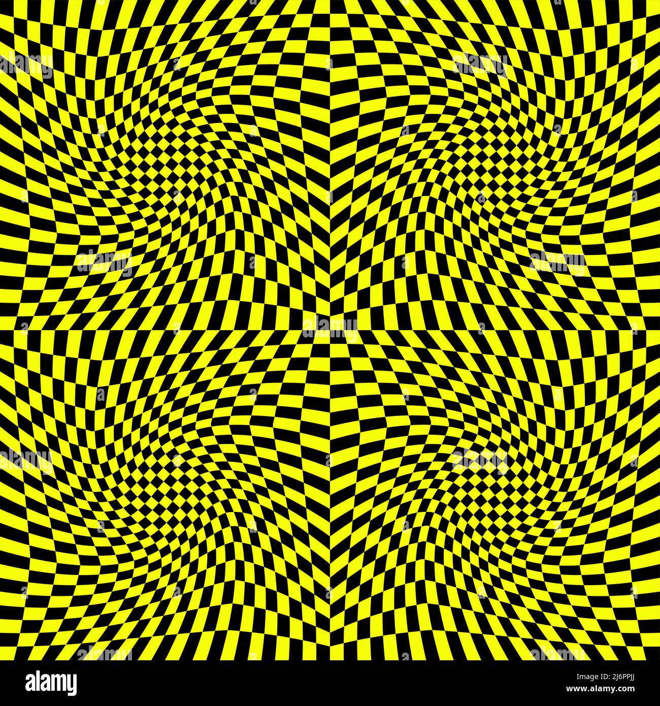 Op-Art digital graphics pattern made with vector abstract forms and ...
