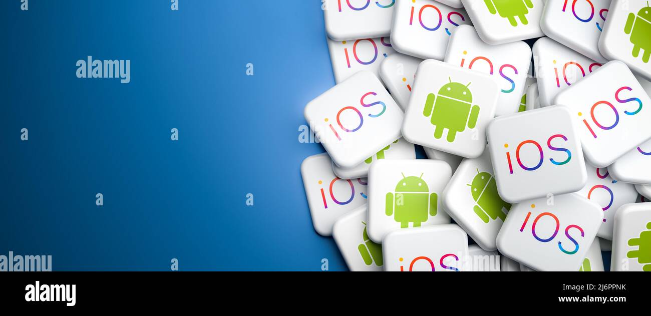 Operating systems logos hi-res stock photography and images - Alamy