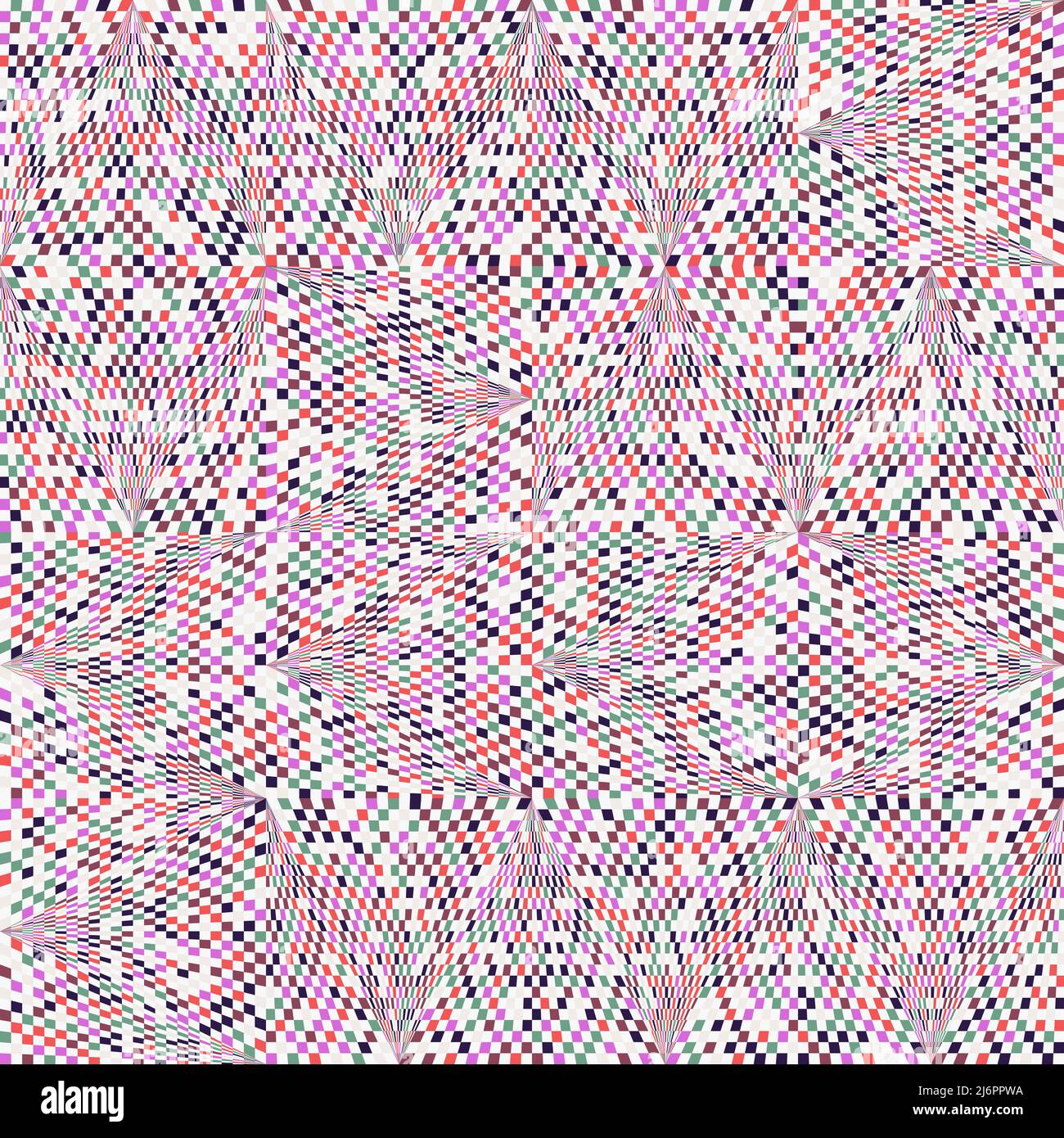 Noise Art digital graphics pattern made with vector abstract forms and ...