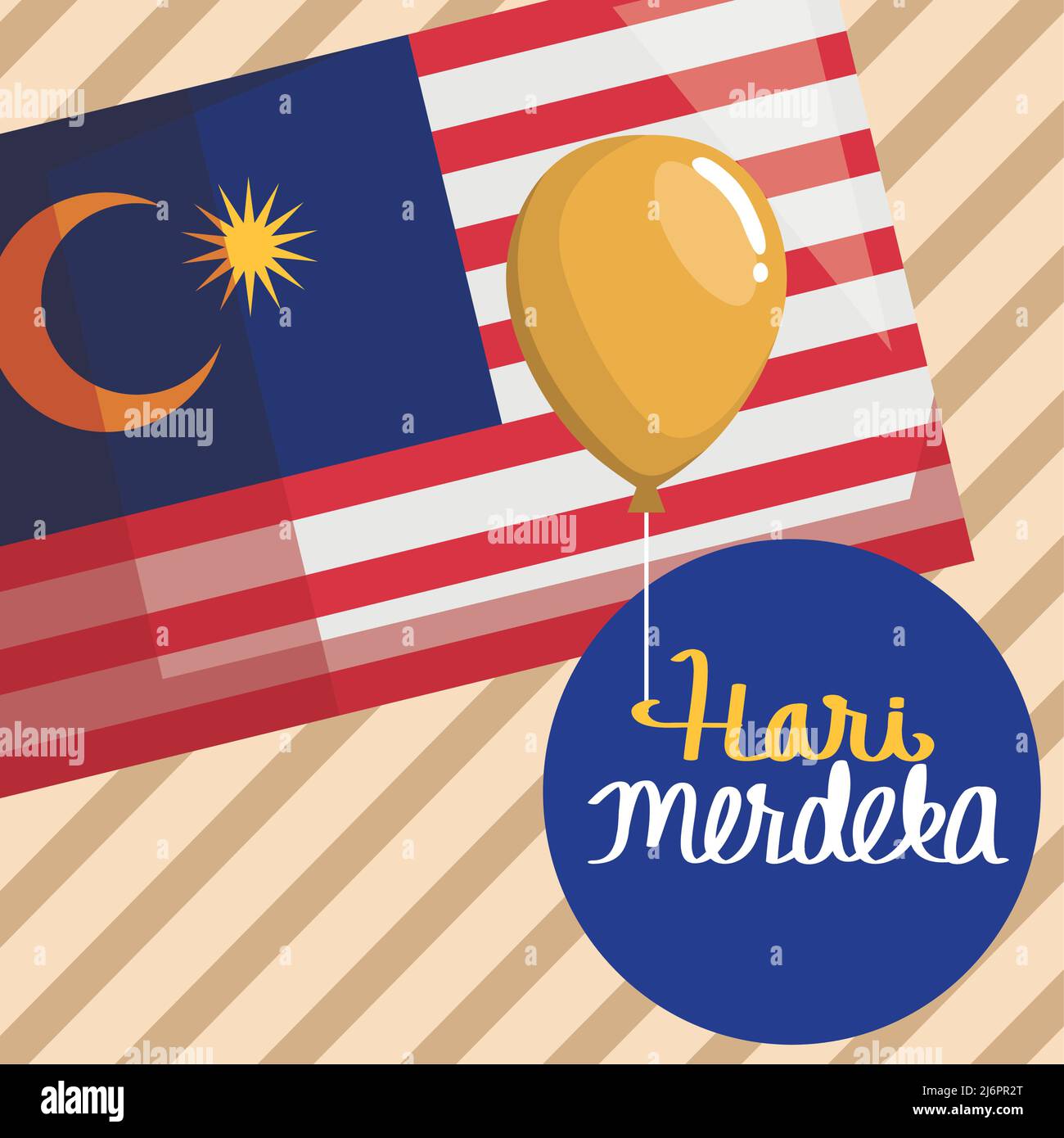 hari merdeka lettering stamp Stock Vector Image & Art - Alamy