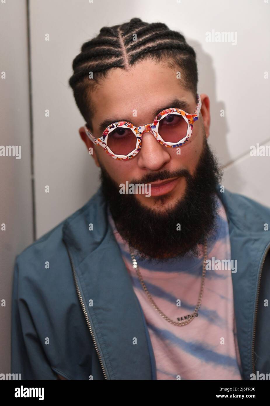 Kikesa french rapper singer , de son vrai nom Steven Jarn Stock Photo ...