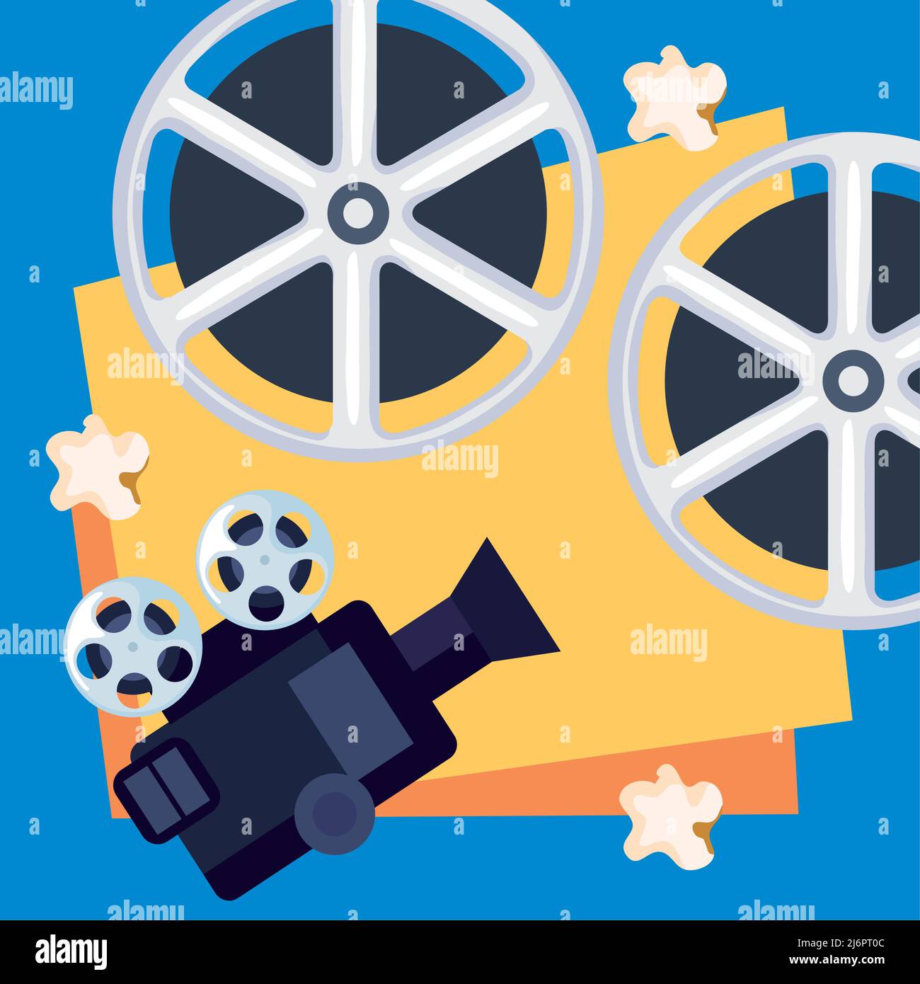 Tape reels Stock Vector Images - Alamy