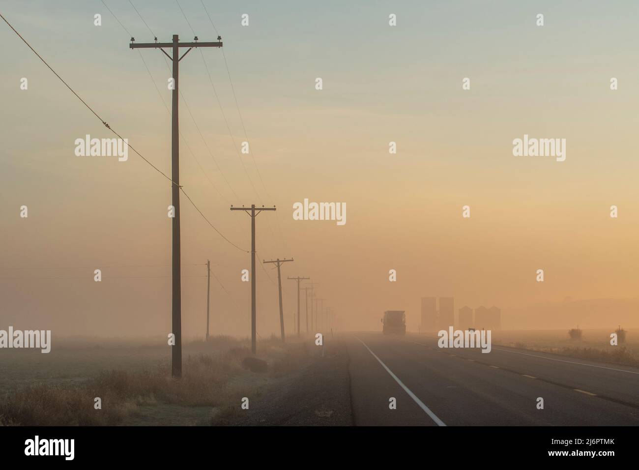 USA, Oregon, Malheur County, Highway 20 Stock Photo - Alamy