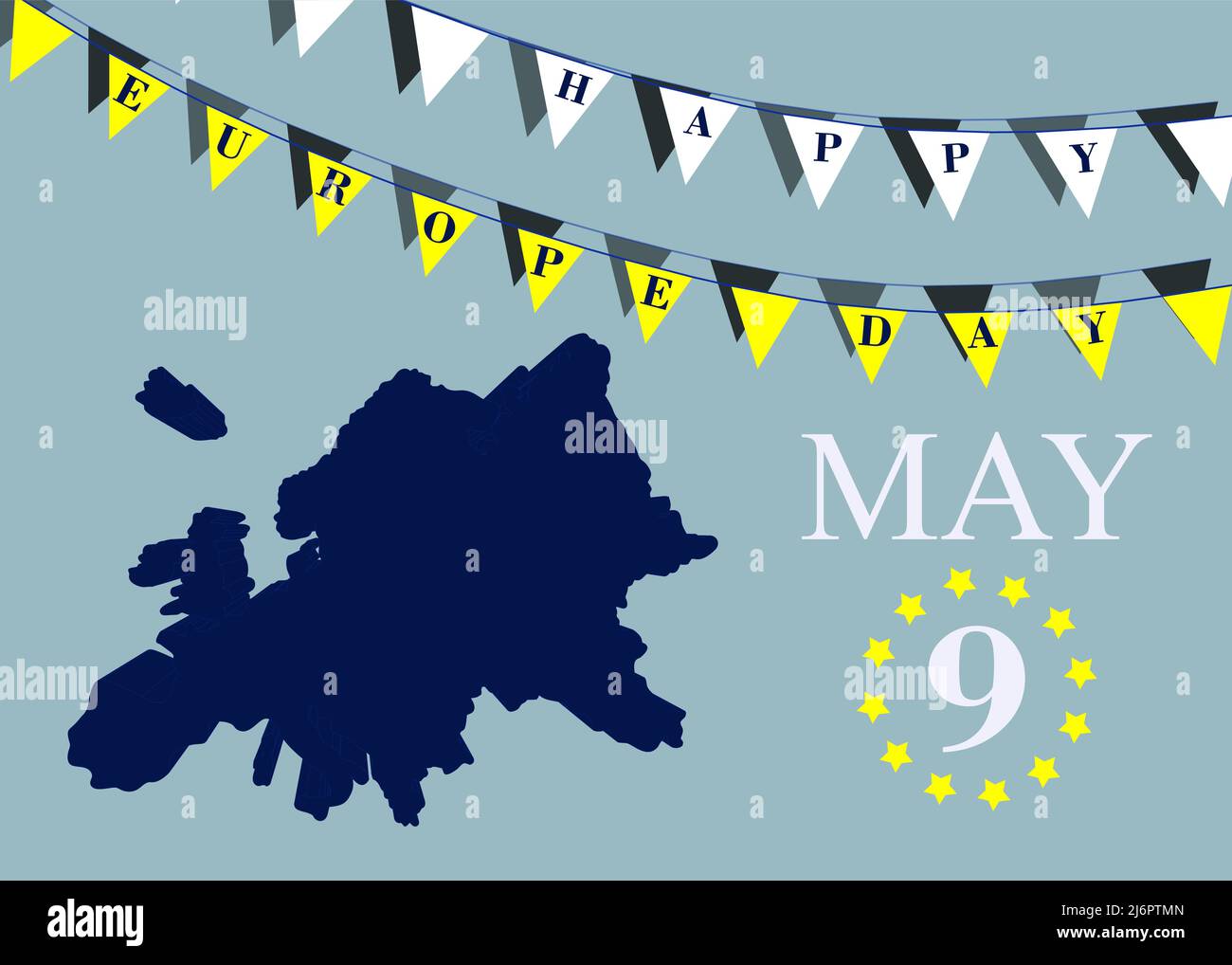 Map of european union and euro zone Stock Vector Images - Alamy