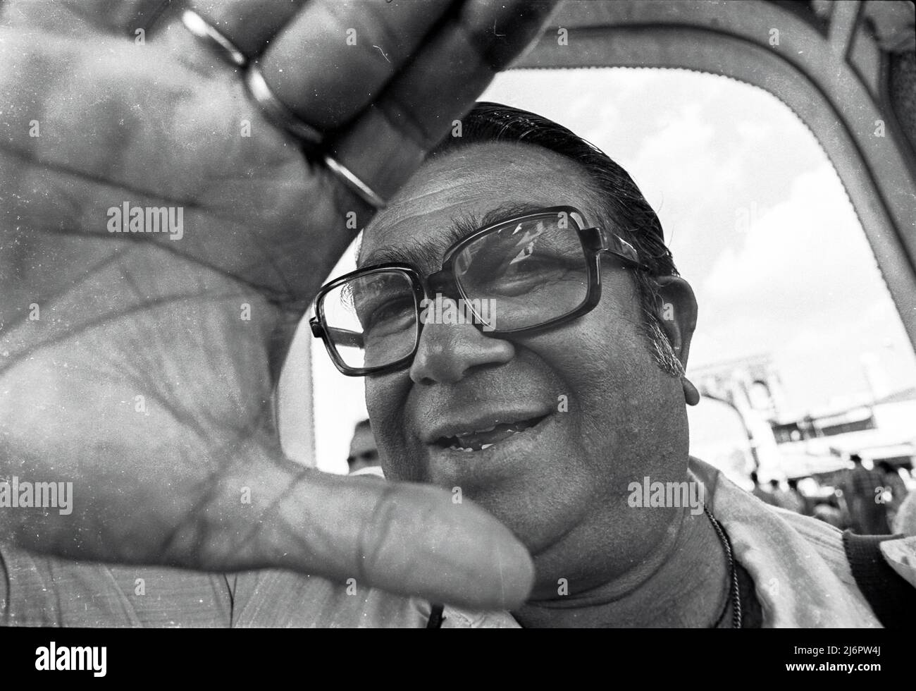 12 Nov 2020 Black and white photo of B M Shah 1979 at Haydrabad Char ...