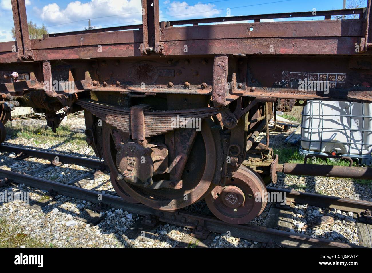 Schmalspur, Normalspur, Rollschemel, Rollbock, Tragschemel, Achse, Rad ...