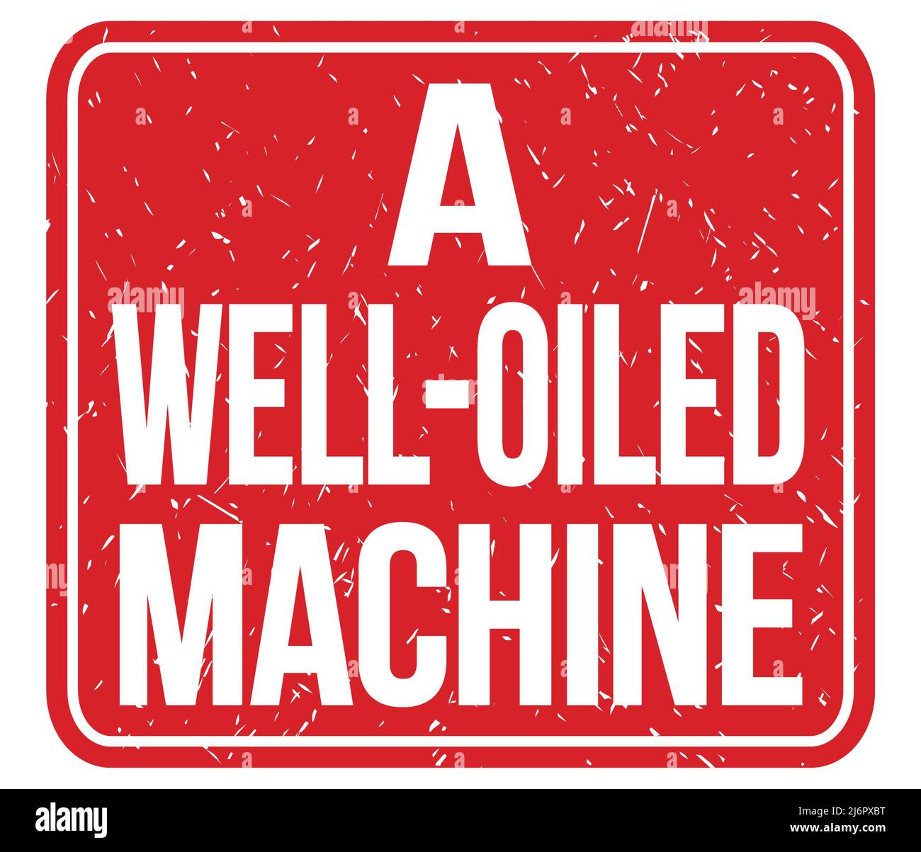 Well oiled machine Cut Out Stock Images & Pictures - Alamy