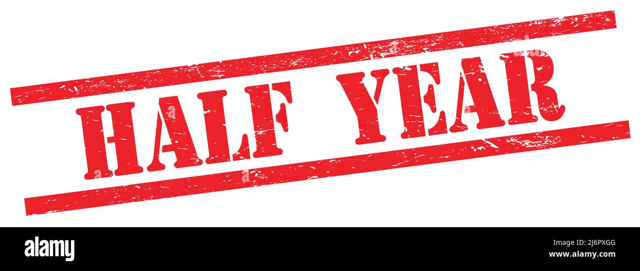 Half year stamp hi-res stock photography and images - Alamy