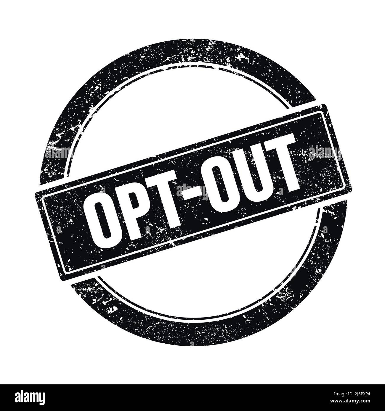 Opt out stamp hi-res stock photography and images - Alamy