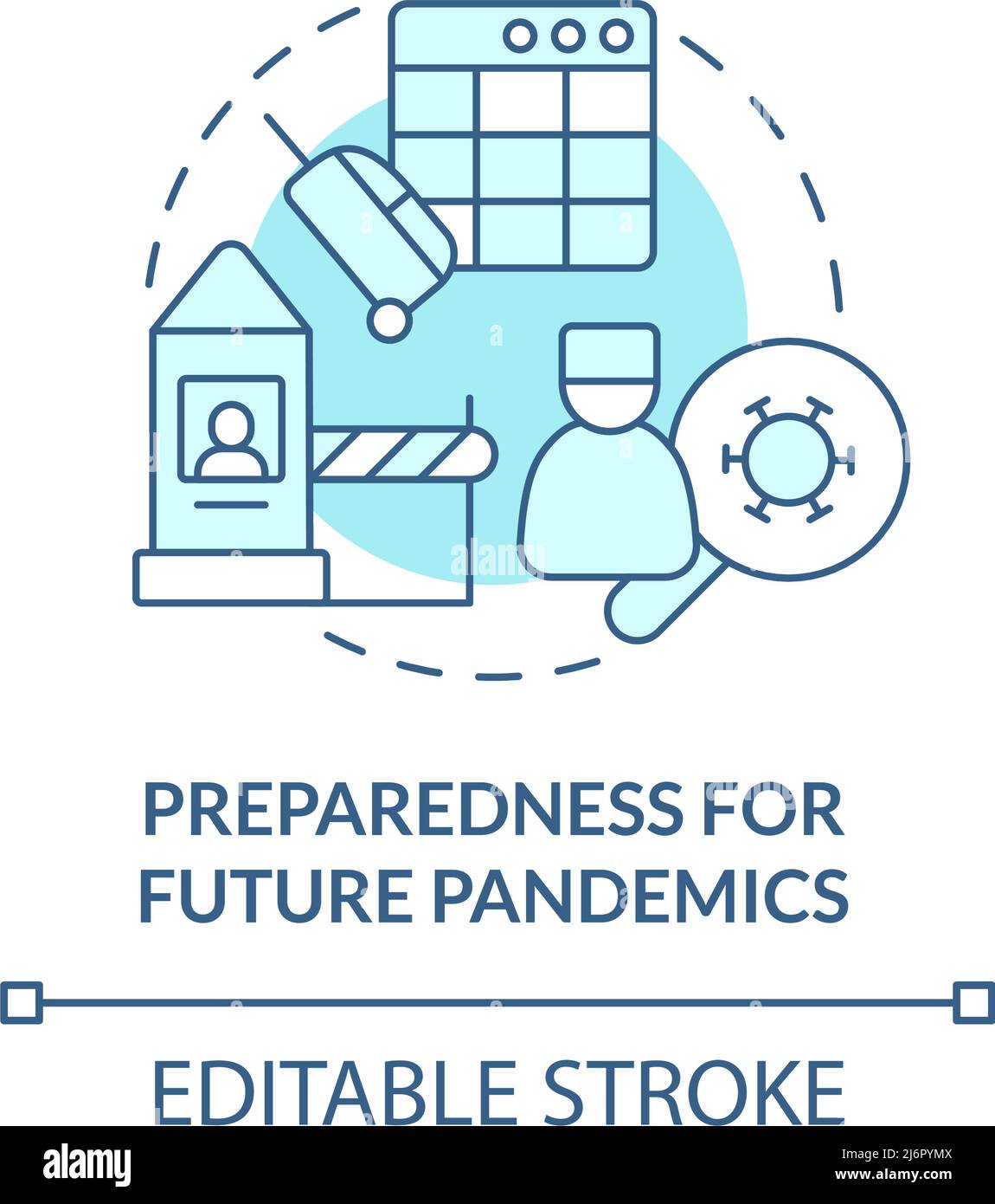 Preparedness icon Stock Vector Images - Alamy