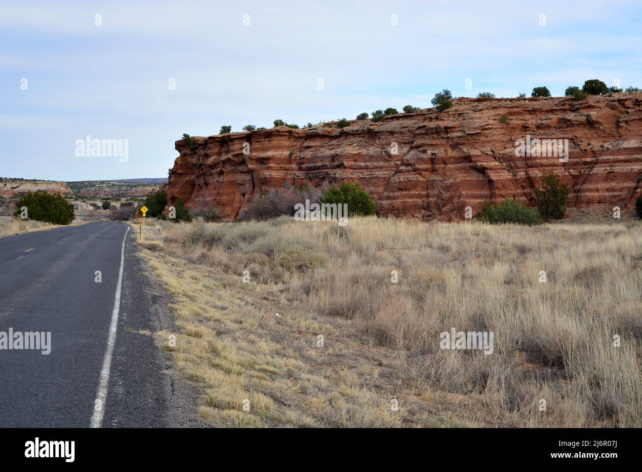 Driving along Route 66 in Arizona Stock Photo - Alamy