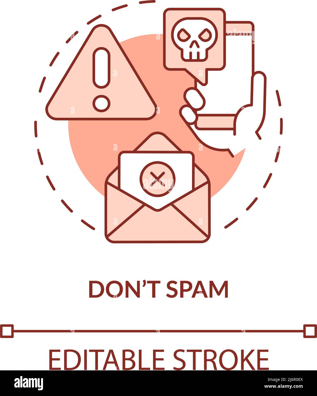 Email etiquette Stock Vector Images - Alamy