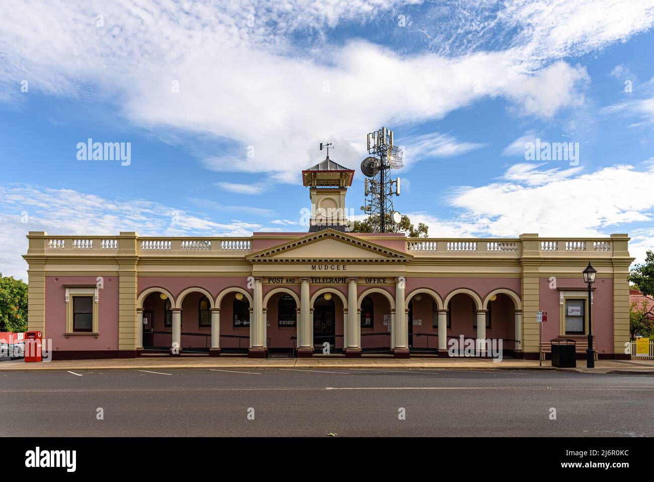 The Mudgee Post and Telegraph Office Stock Photo - Alamy