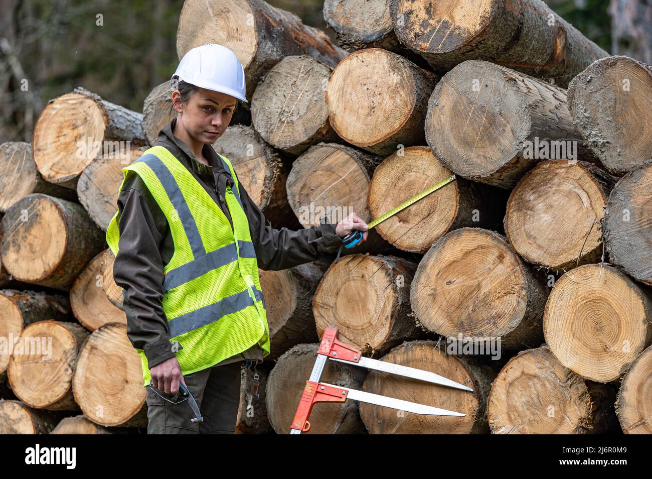 Female forest ranger hi-res stock photography and images - Alamy