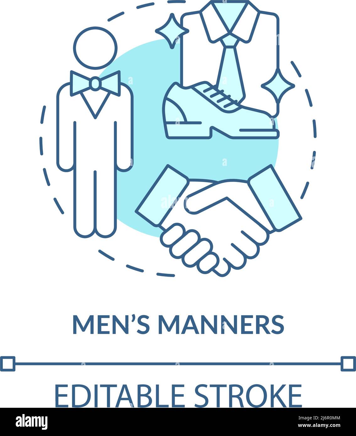 Well mannered Stock Vector Images - Alamy