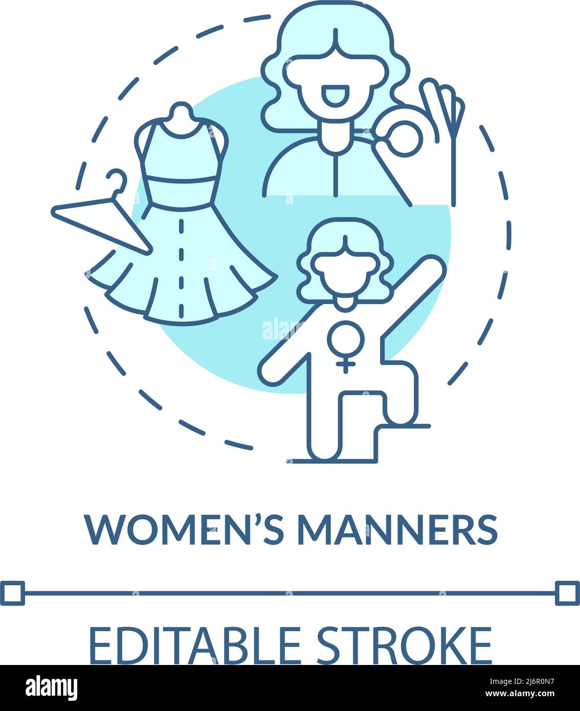 Well mannered Stock Vector Images - Alamy