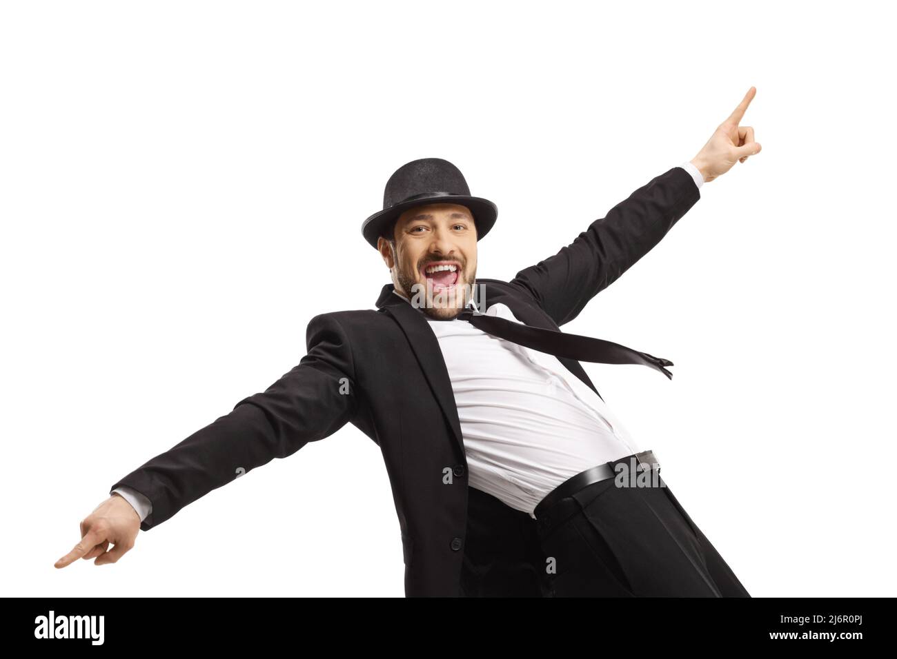 Singer with white shirt and white hat hi-res stock photography and ...