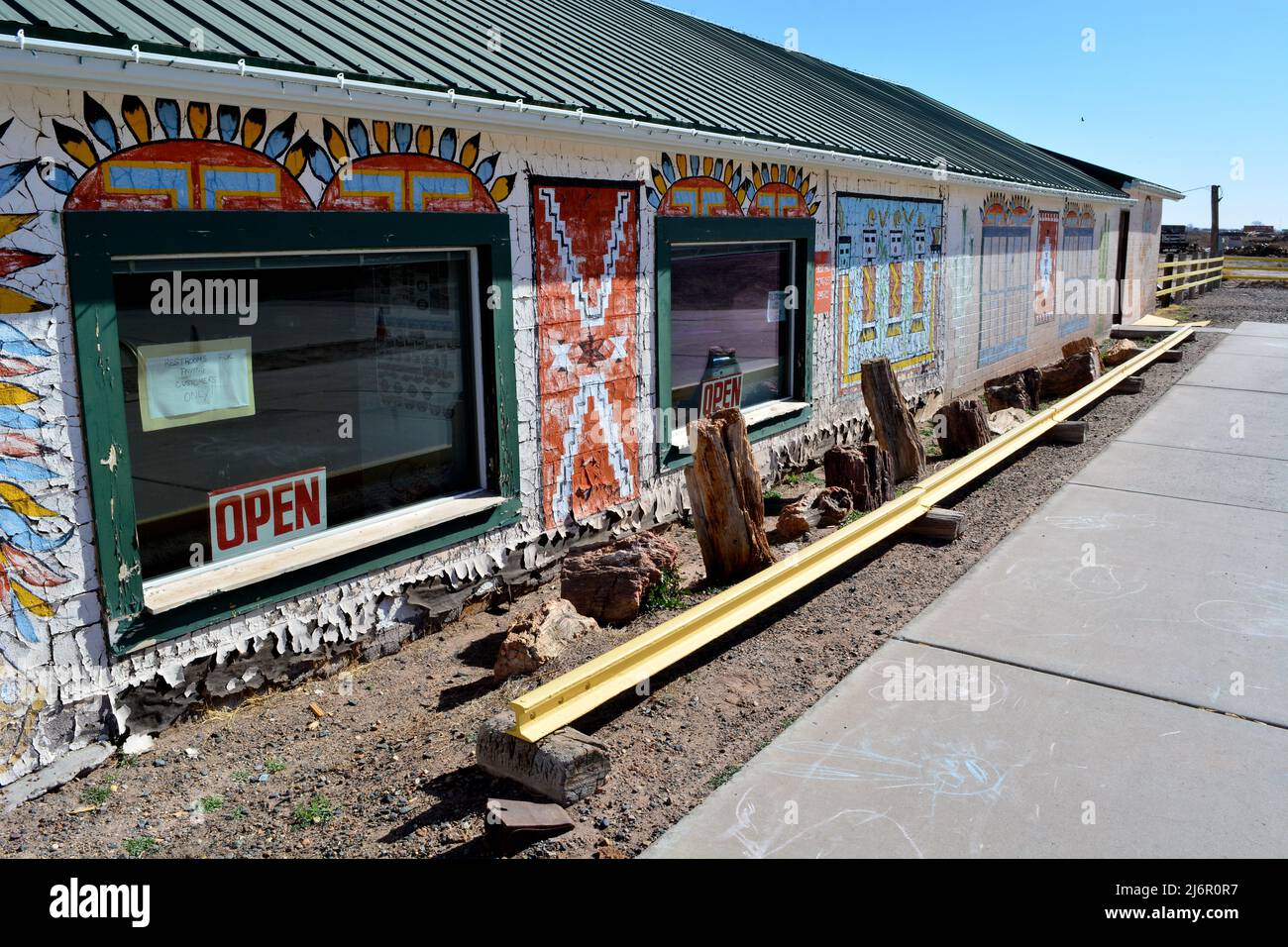 Jack Rabbit Trading Post Stock Photo - Alamy
