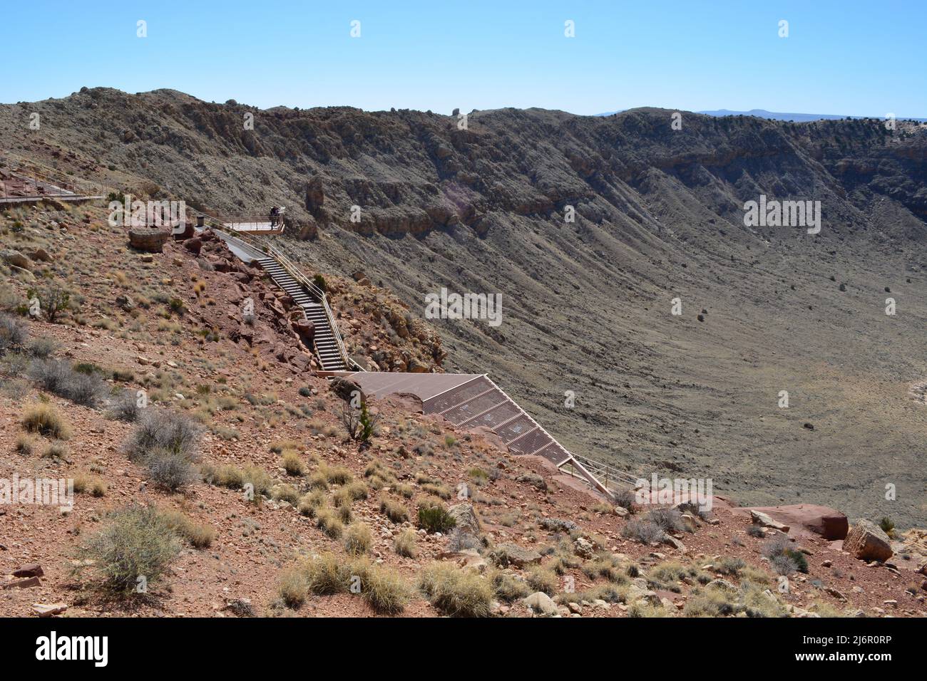 Meteor Crater in Arizona Stock Photo - Alamy