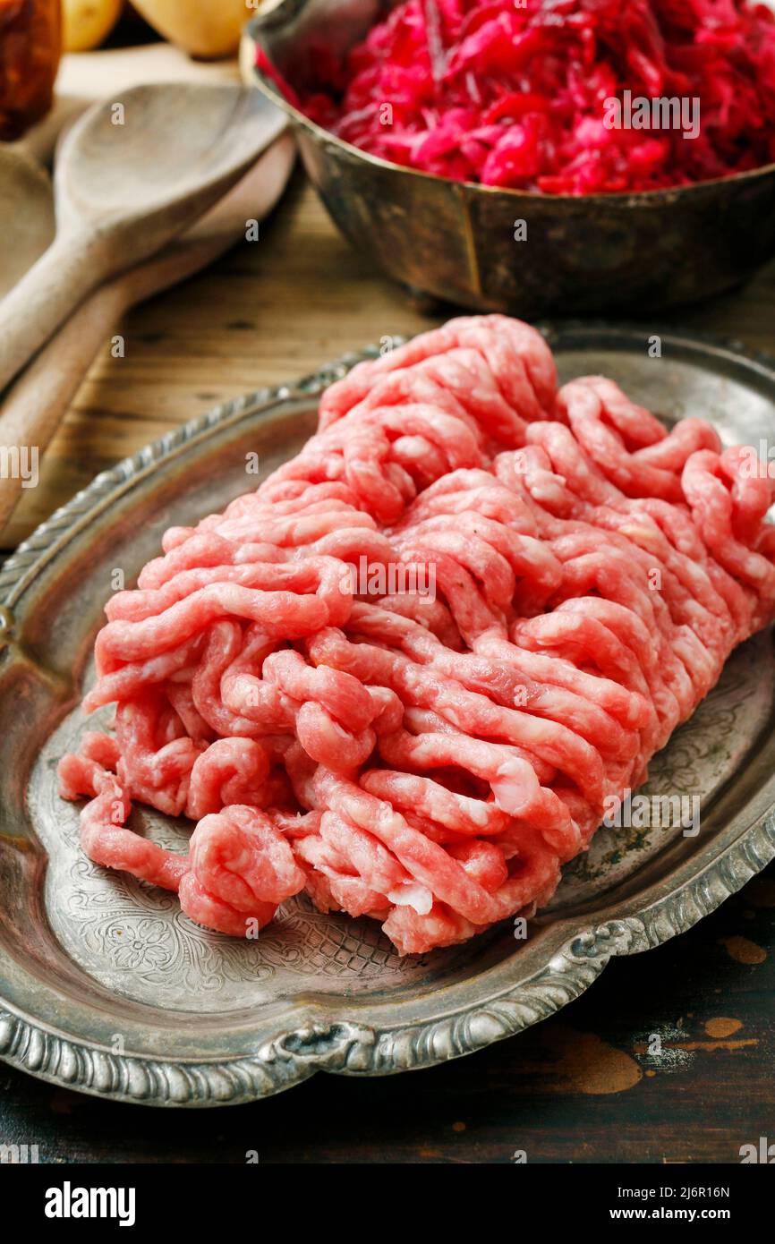 Ground beef dish hi-res stock photography and images - Alamy