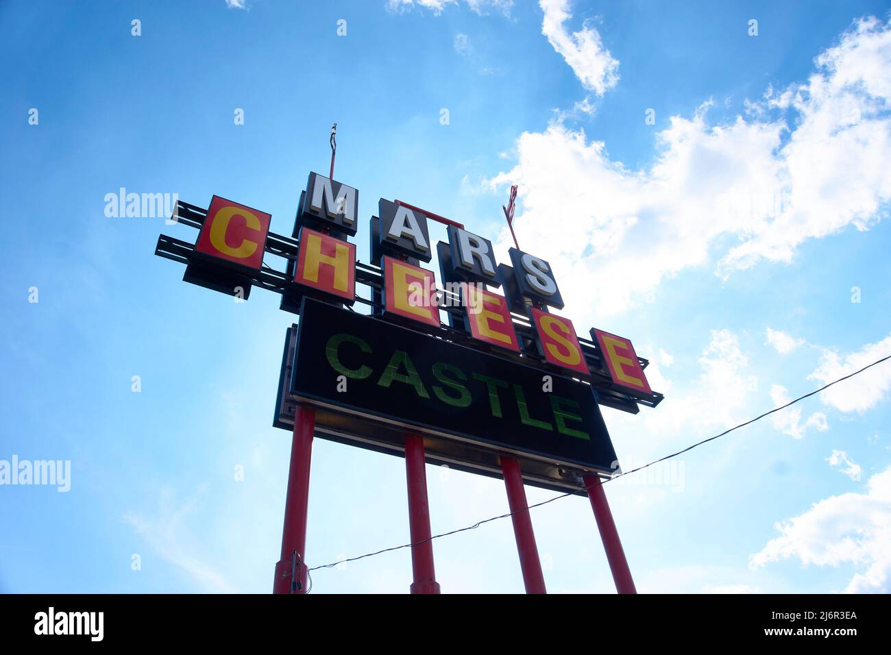 Wisconsin cheese sign hi-res stock photography and images - Alamy