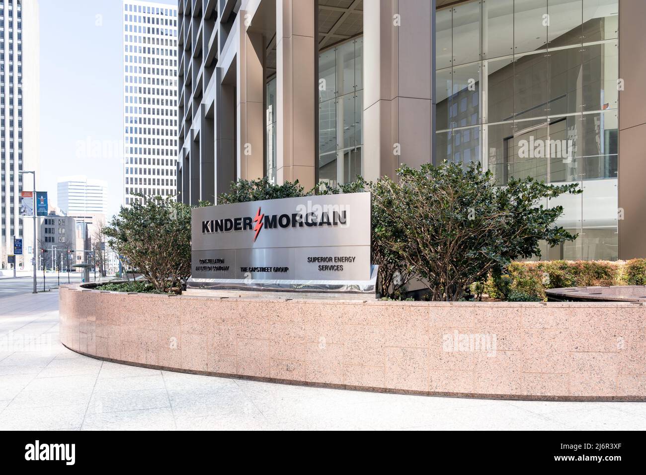 Kinder morgan logo hi-res stock photography and images - Alamy