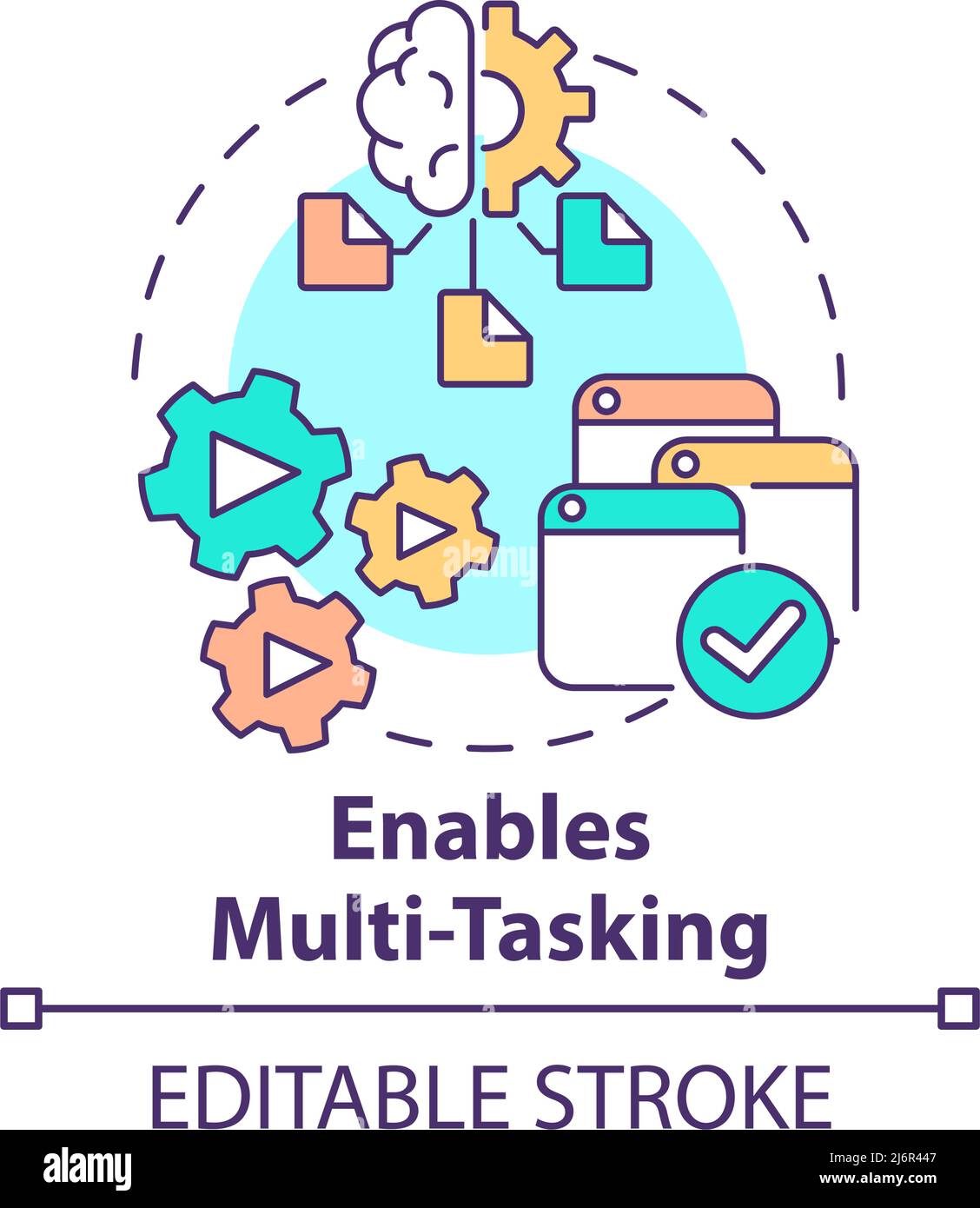 Multi task learning Stock Vector Images - Alamy