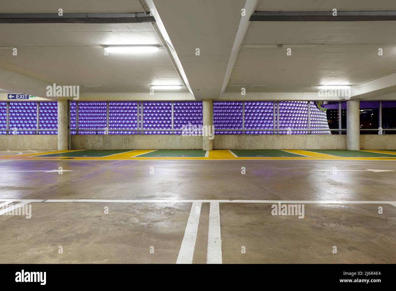Parking Garage at the Bullring, Birmingham Stock Photo - Alamy