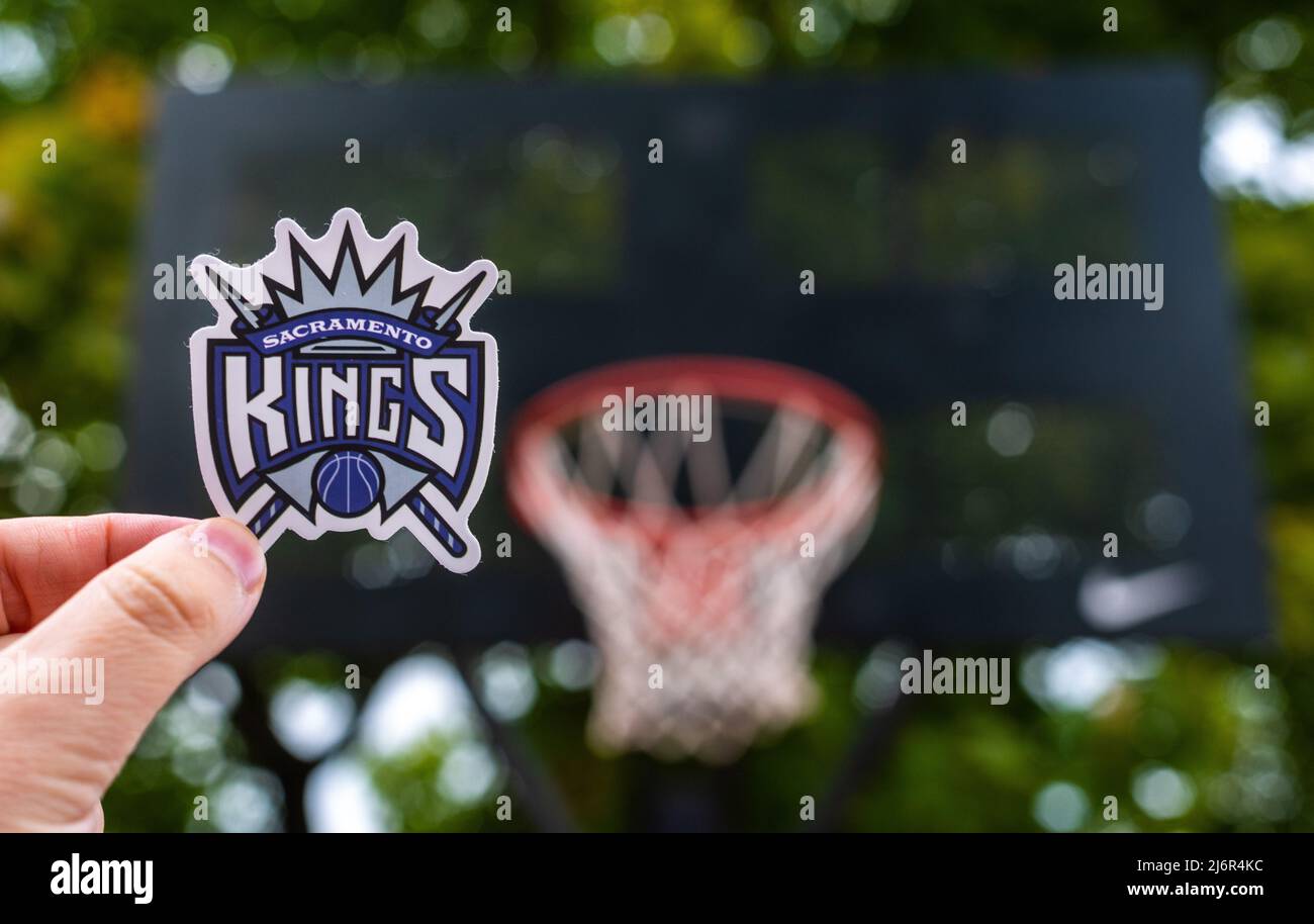 Sacramento kings logo hi-res stock photography and images - Alamy