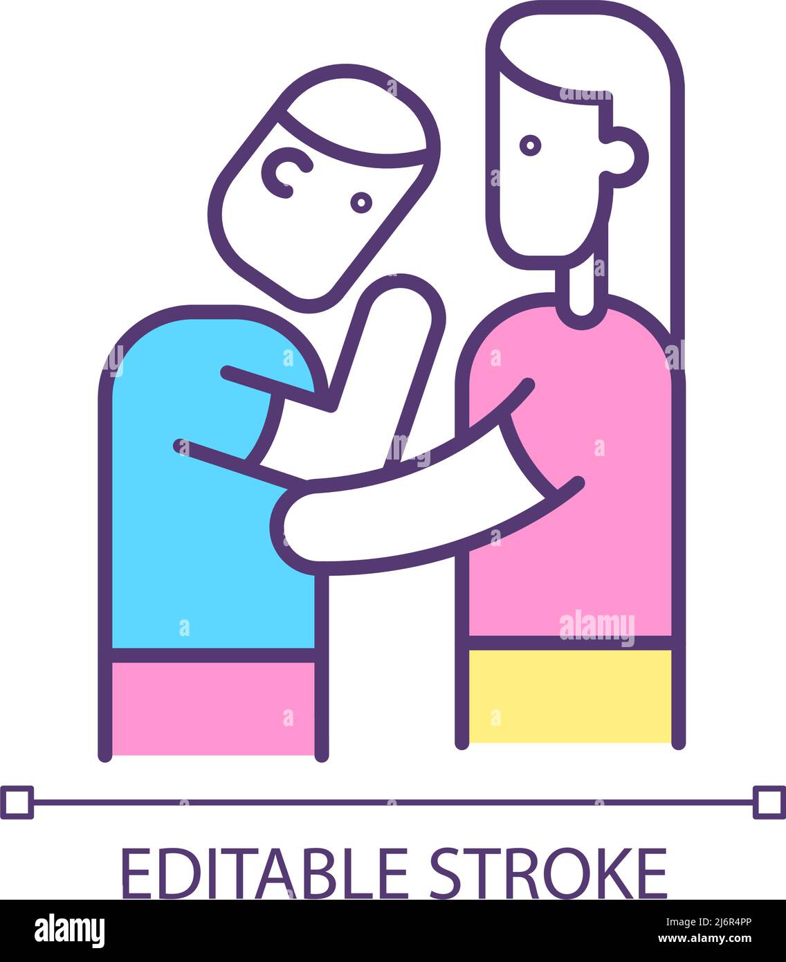 Empathy cartoon hi-res stock photography and images - Alamy