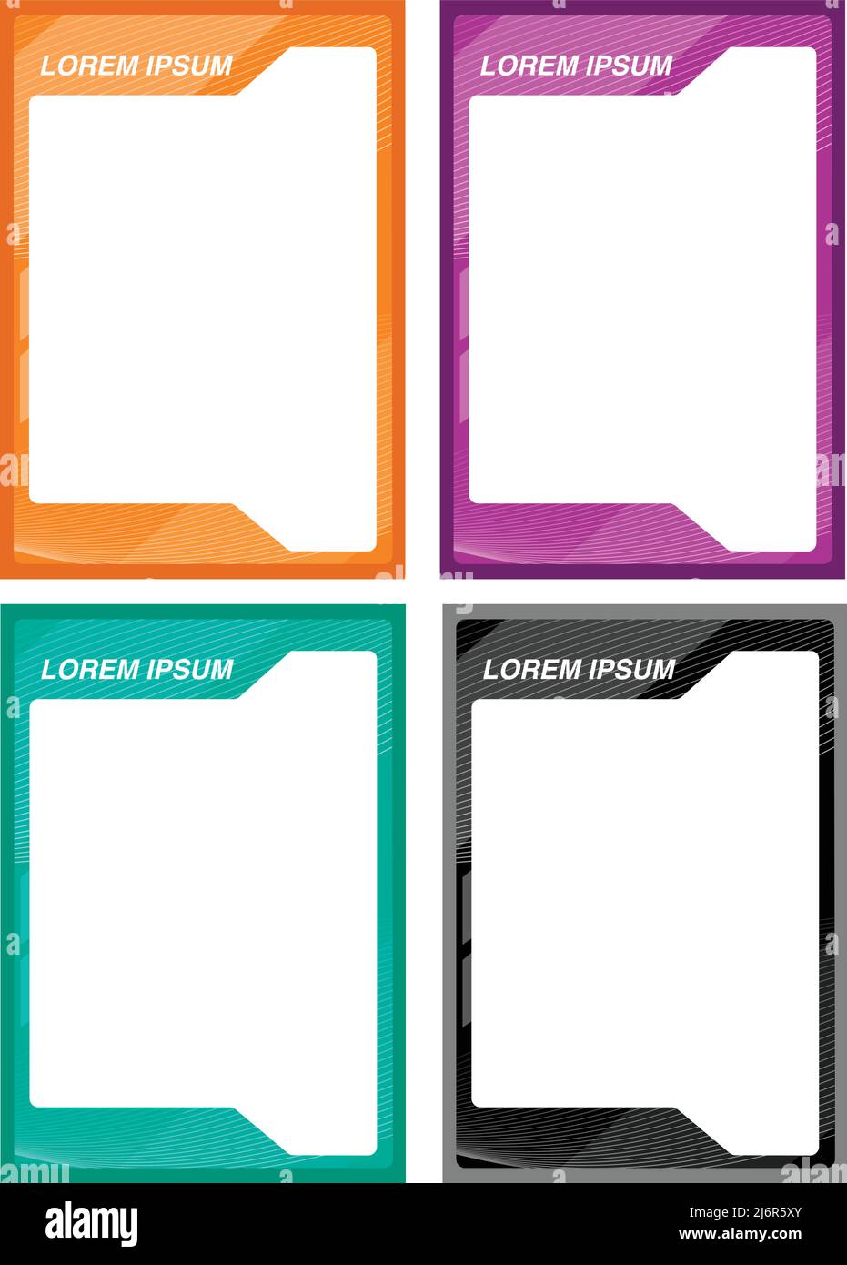 Trading Card Border - Printable Cards