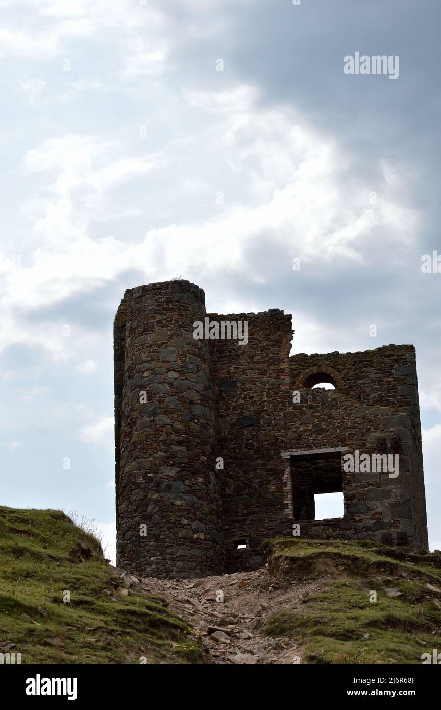 Wheal Coates, St. Agnes Bay, Cornwall - 2 July 202: views of St. Agnes ...