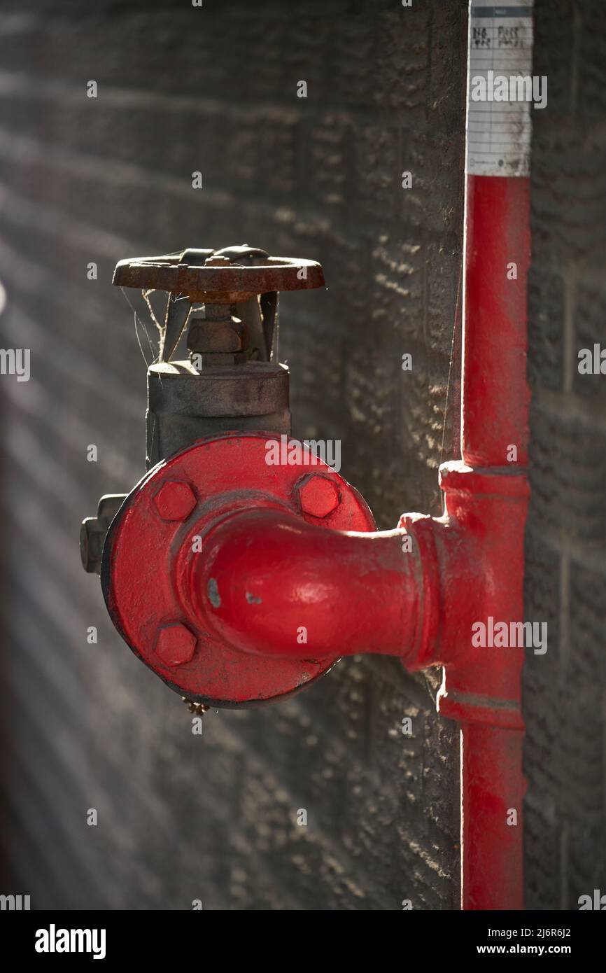 Fire Hydrant in Council Estate in the City of London Stock Photo - Alamy