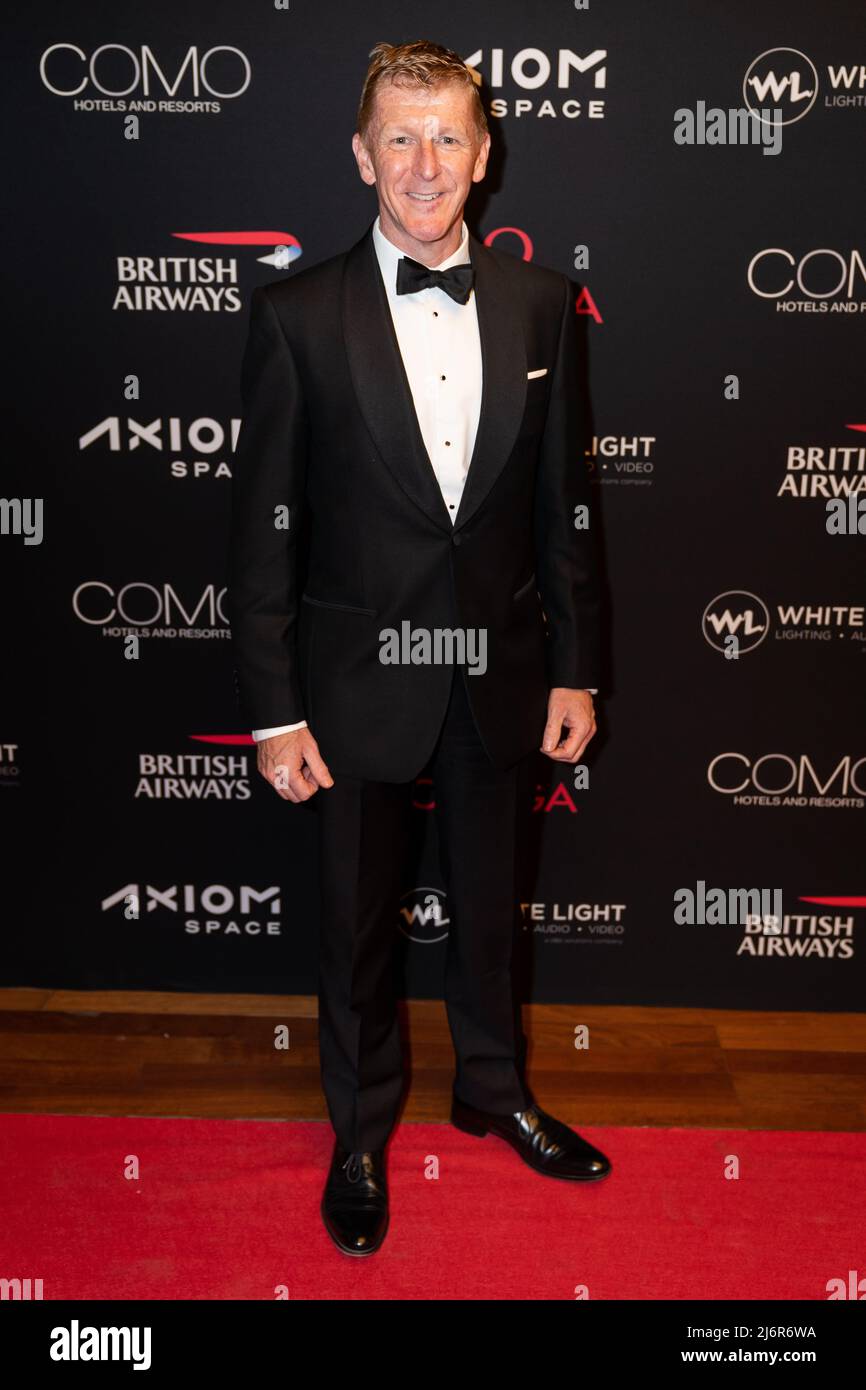 Tim Peake arriving at the Aim Higher Gala, celebrating the 50th ...