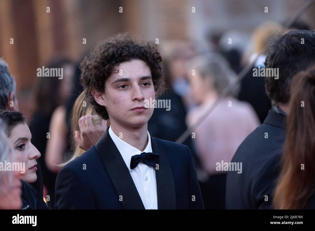 Rome, Italy, May 3, 2022 - Filippo Scotti attends at the red carpet at ...