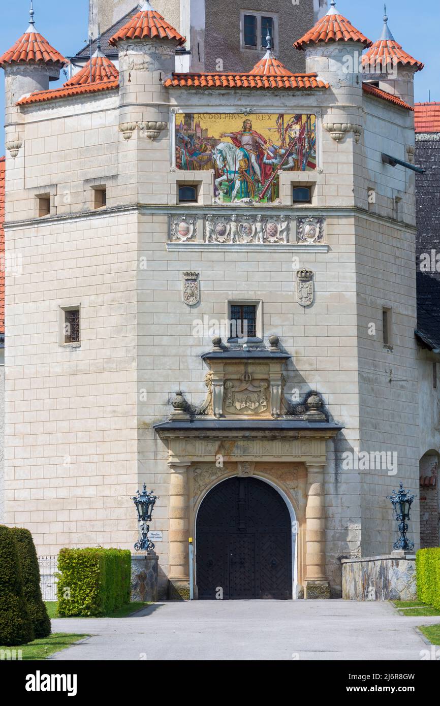 Wallsee-Sindelburg: Schloss Wallsee Castle in Donau, Niederösterreich ...