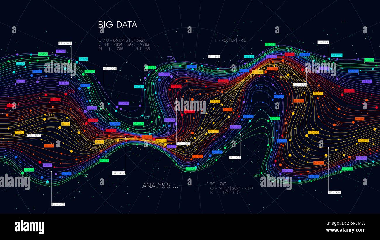 Information Sorting And Storage Business Technology Futuristic