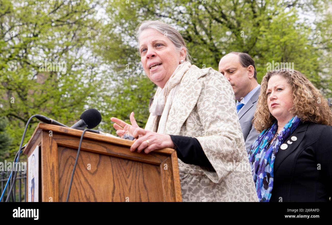 May 3, 2022, Boston, Massachusetts, USA: Carol Rose, Executive Director ...