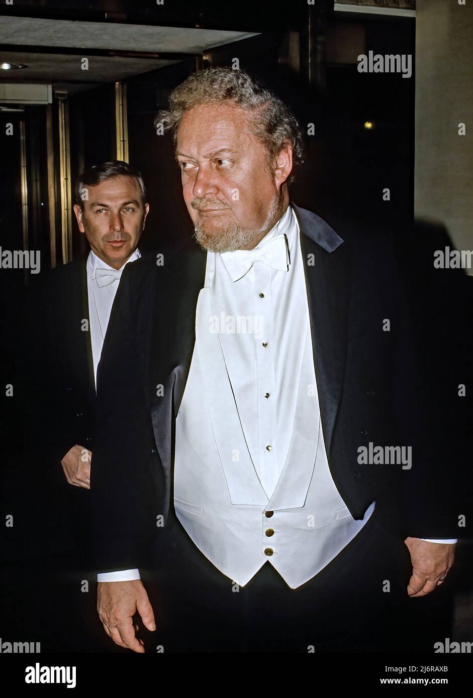 WASHINGTON DC - JANUARY 30, 1988Judge Robert Bork arrives at the annual ...