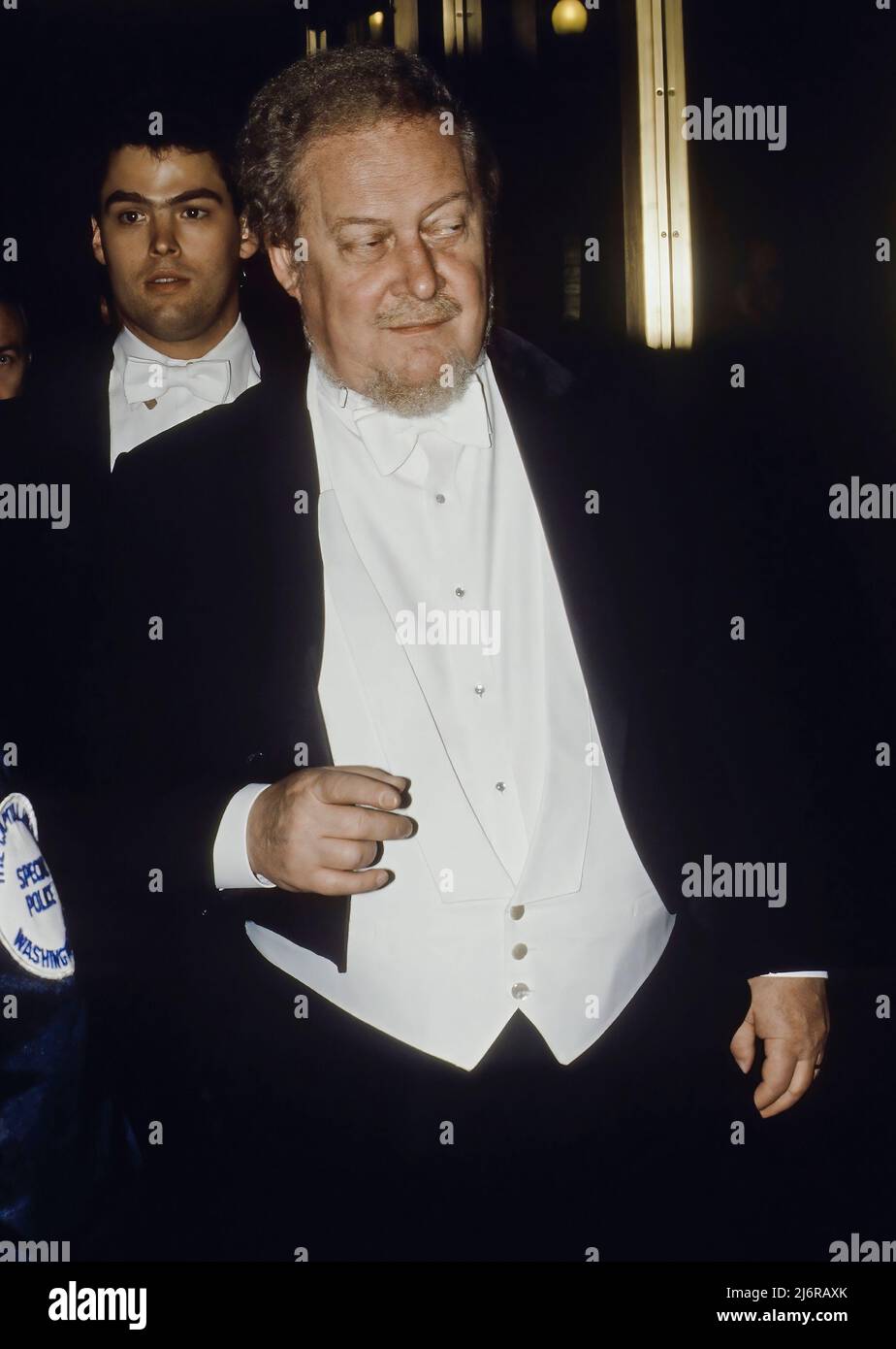 WASHINGTON DC - JANUARY 30, 1988Judge Robert Bork arrives at the annual ...